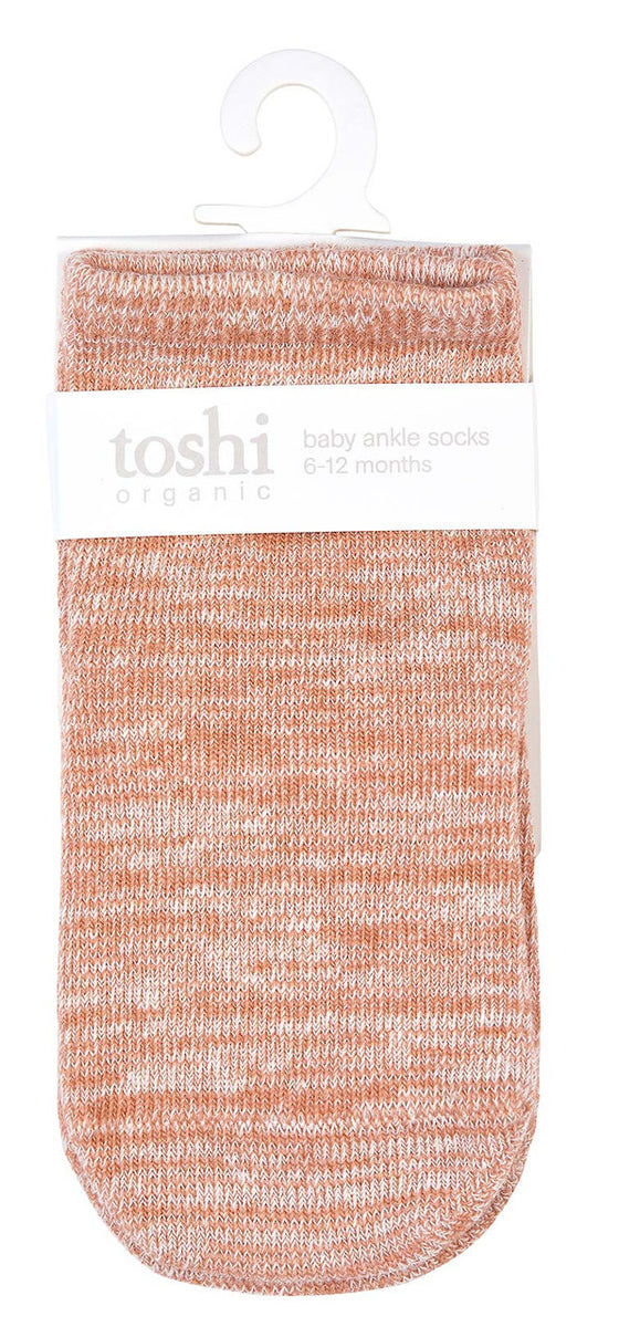 Organic Socks Ankle Marle Feather – Hope & Me