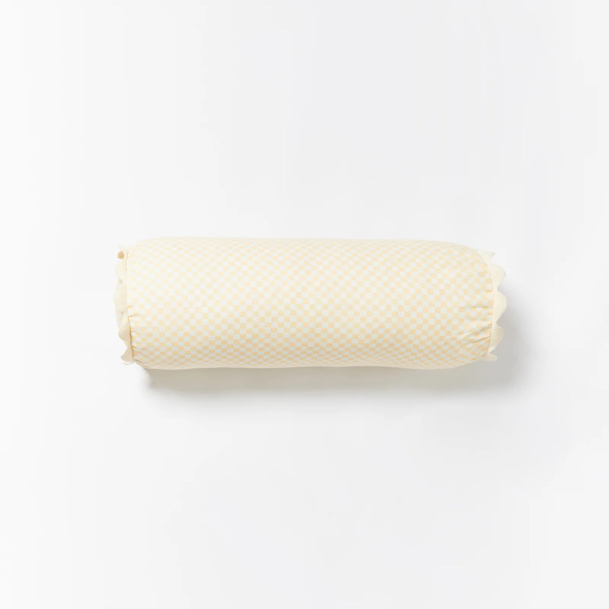 Tiny Checkers Peach 60x20 Bolster – Hope & Me